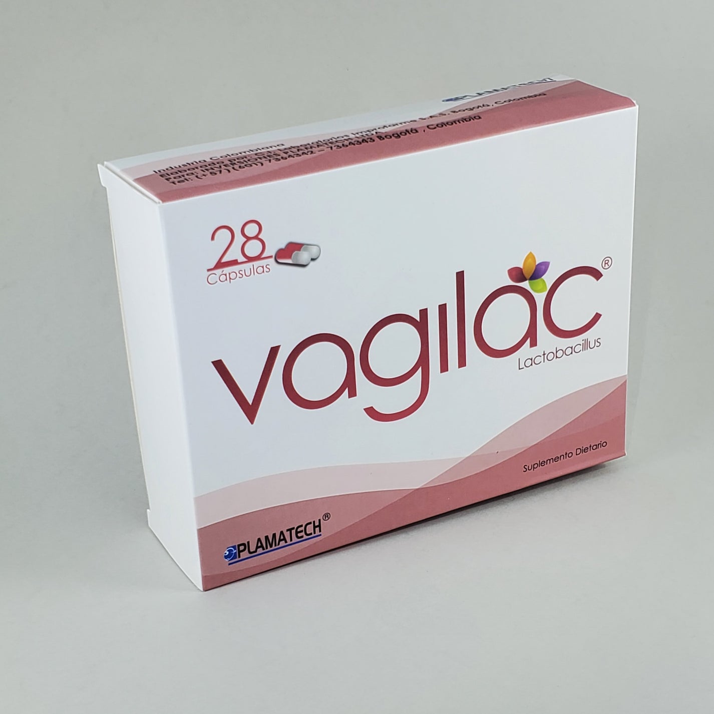 Vagilac Probióticos LACTOBACILLUS en 28 cápsulas ORALES – AMAVÚ