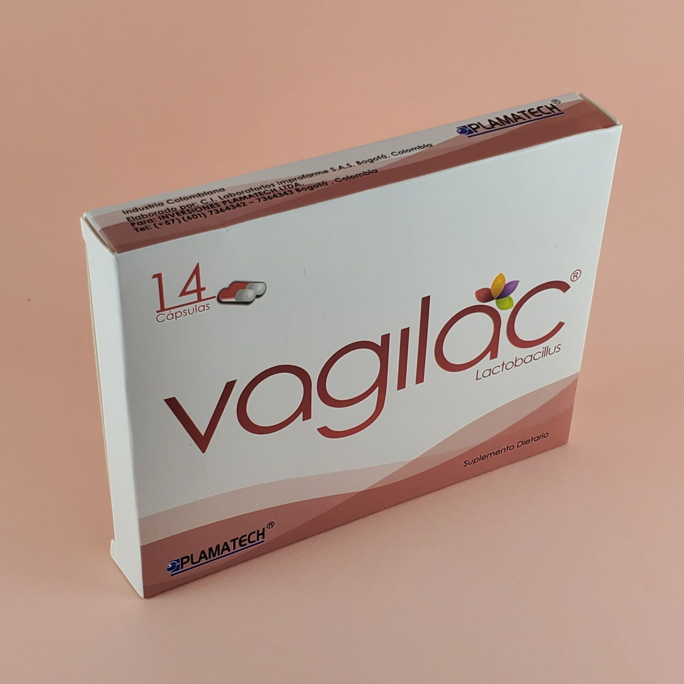 Vagilac Probióticos LACTOBACILLUS en 14 cápsulas ORALES – AMAVÚ